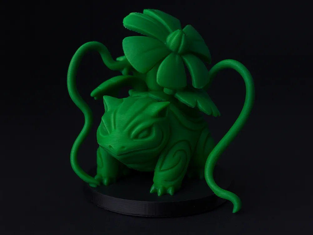 Venusaur Art Sculpture Pokemon - Free 3D Print Model - MakerWorld