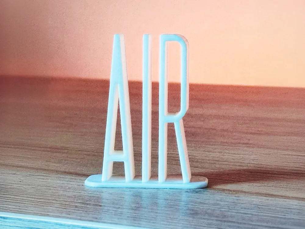 AIR sign by Rasmus Nielsen MakerWorld: Download Free 3D Models