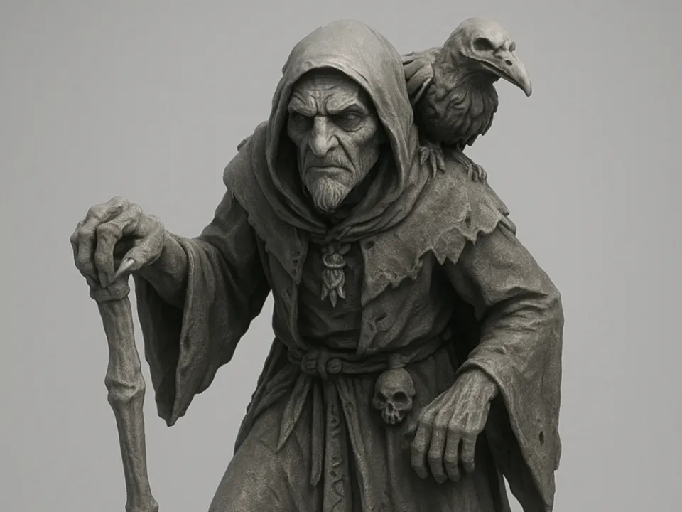The Necromancer of the Fallen Raven by joshua MakerWorld: Download Free ...