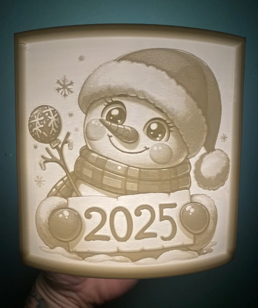 snowman 2025 by ko33a - MakerWorld
