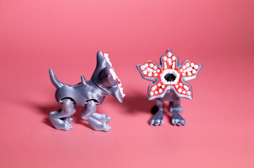 Demodog Keychain – Stranger Things Pet Monster - Free 3D Print Model ...