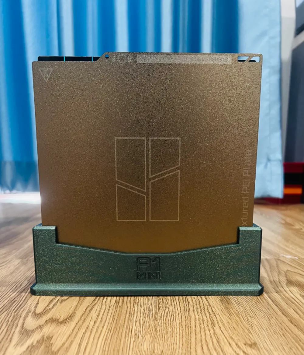 A1 Mini Build Plate Storage Holds 7 build plates! by Siam3D - MakerWorld