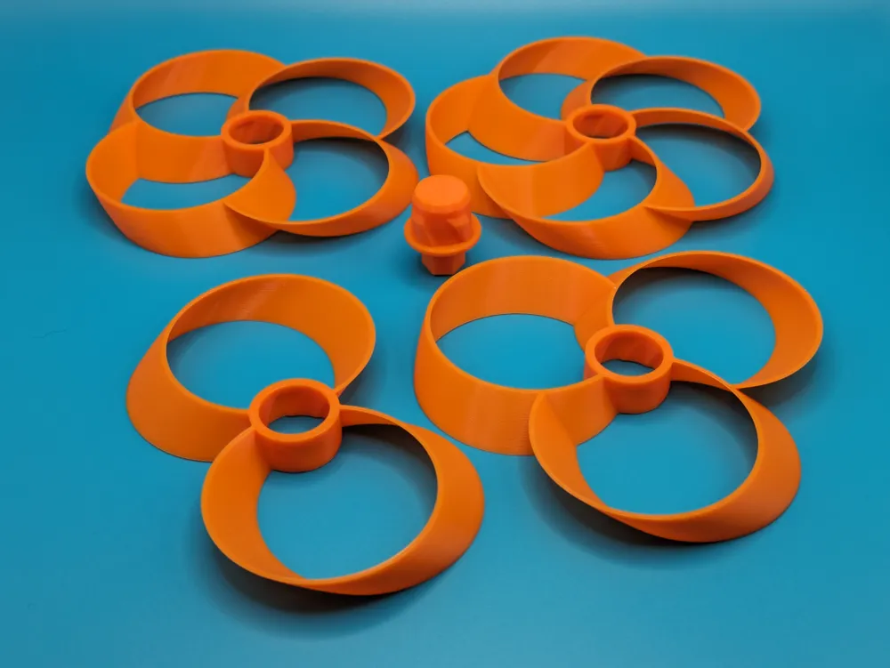 Toroidal Launcher Mini Rings - 150mm pitch by Brent Peterson - MakerWorld