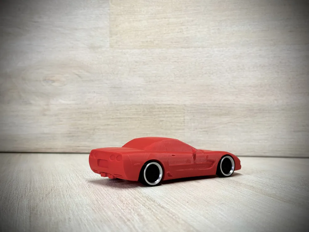 Chevy Corvette C5 - Car model! - Free 3D Print Model - MakerWorld