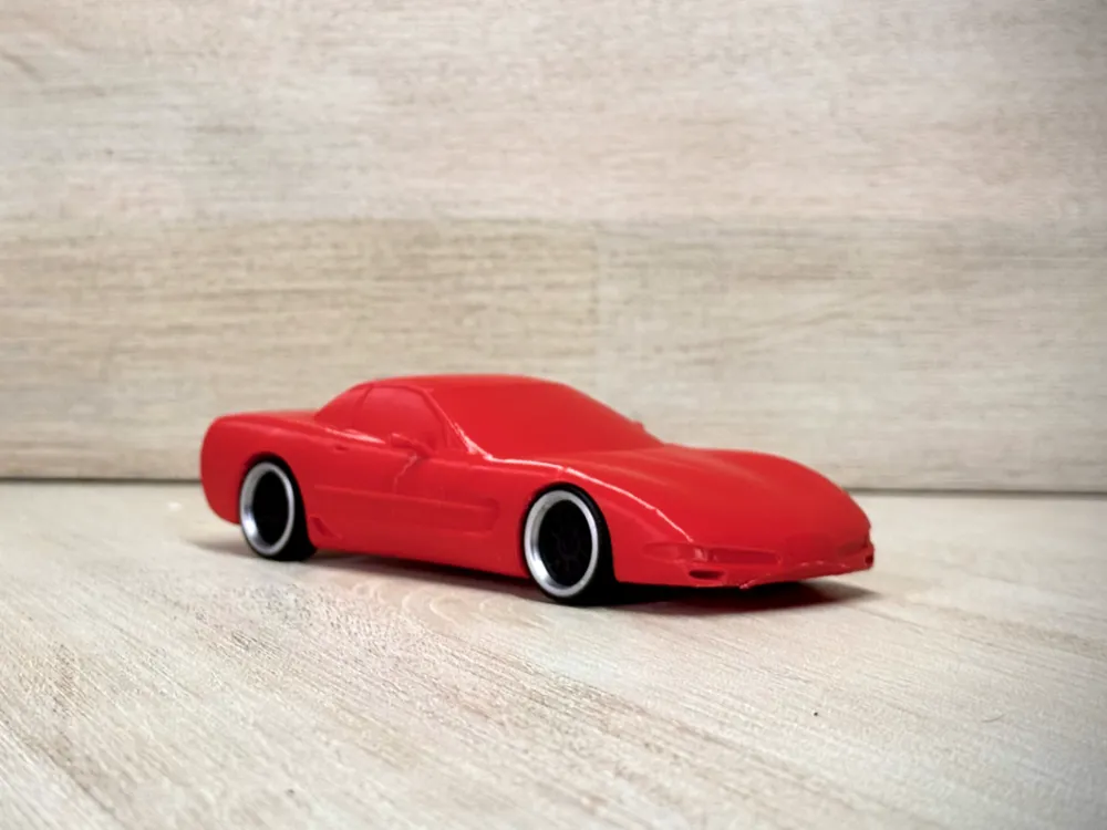Chevy Corvette C5 - Car model! - Free 3D Print Model - MakerWorld
