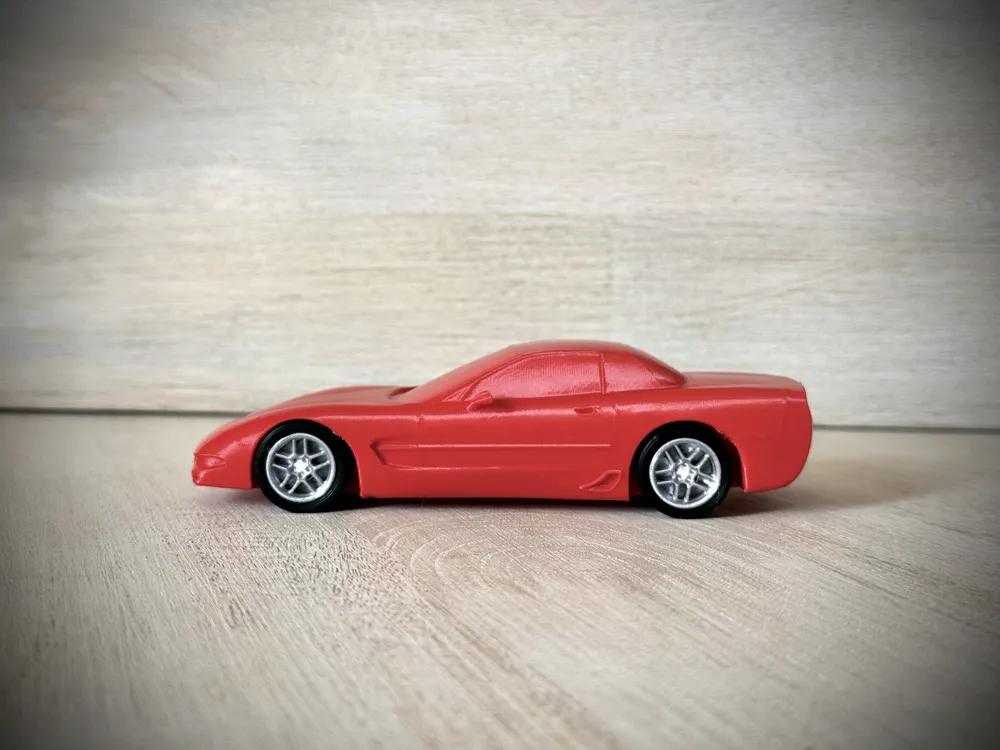 Chevy Corvette C5 - Car model! - Free 3D Print Model - MakerWorld