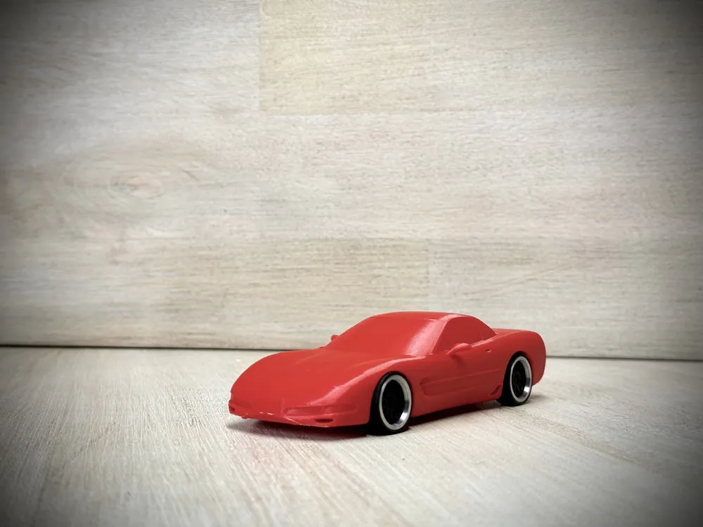 Chevy Corvette C5 - Car model! - Free 3D Print Model - MakerWorld