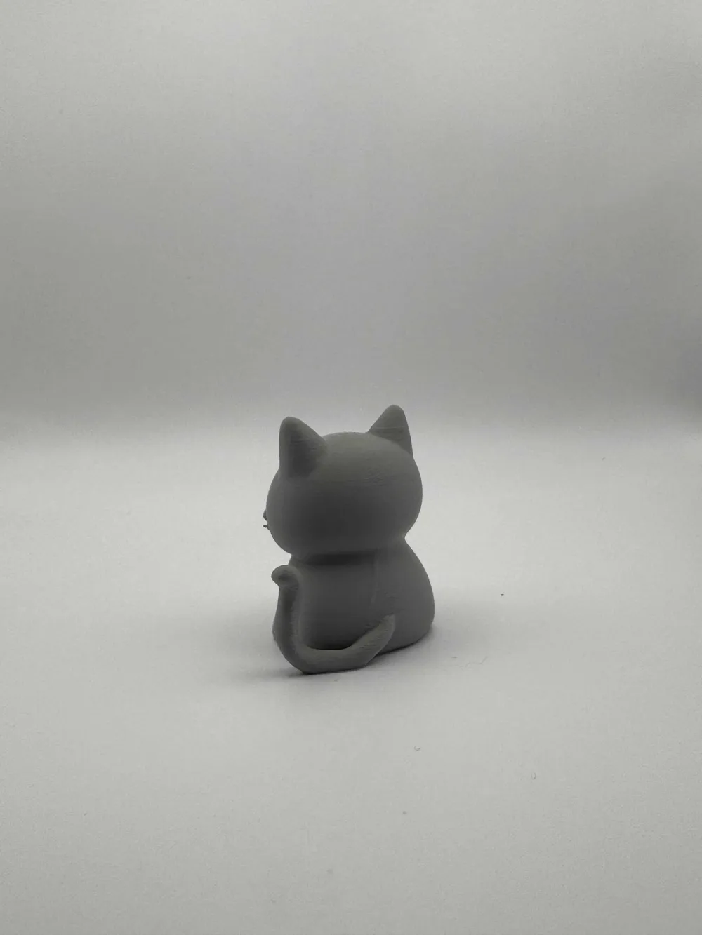 Grumpy Chibi Cat Figurine by humilak MakerWorld: Download Free 3D Models