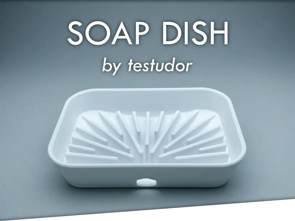 Soap Dish Shared by jr2142 - MakerWorld