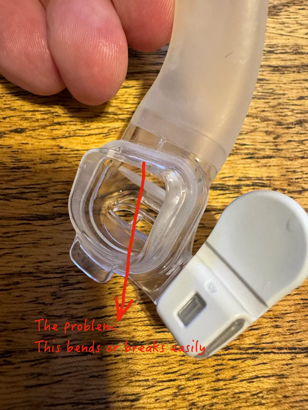 Resmed F30i CPAP mask strengthening clip by Yop1403 - MakerWorld