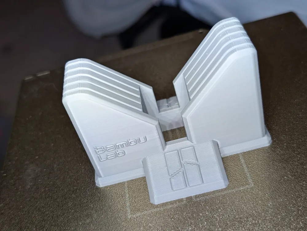 A1 Mini Build Plate Rack V2 with Stabilizer Foot by RobbitHobbit22 ...