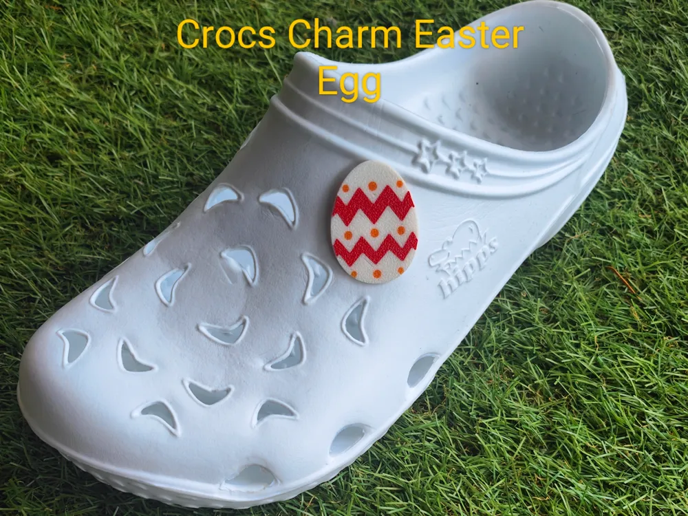 Crocs Charm Easter Egg by Supranuts - MakerWorld