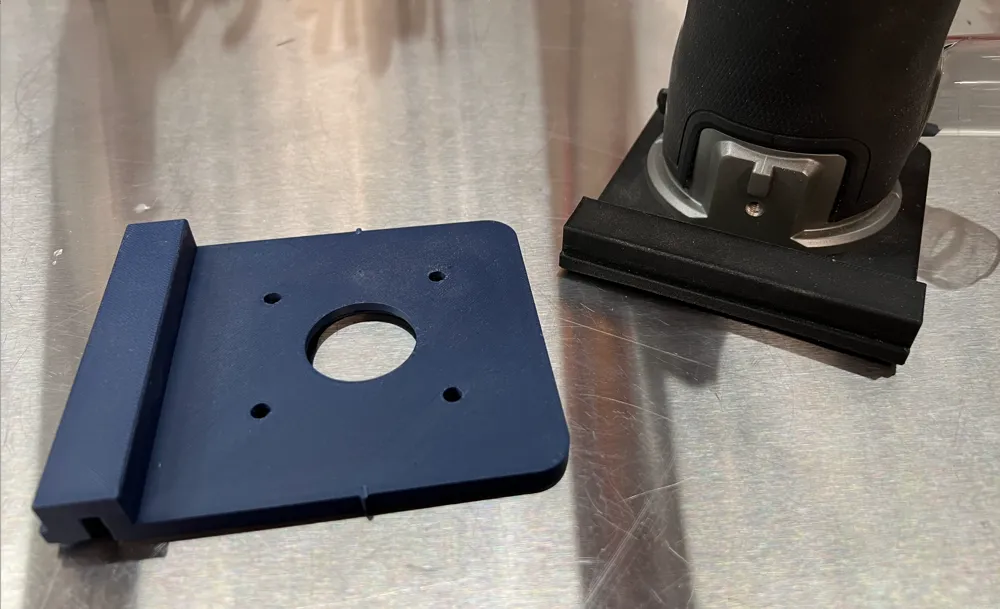 Milwaukee router sled for rail (Festool&Makita) by Yair Acherman ...