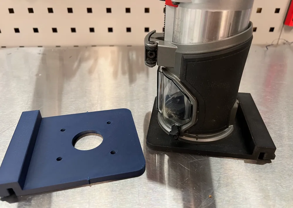 Milwaukee router sled for rail (Festool&Makita) by Yair Acherman ...