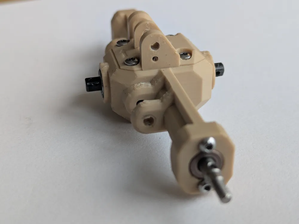 TRX4M axle set - 4x4, 6x6, 8x8, All-wheel steer by Chatts MakerWorld: Download Free 3D Models