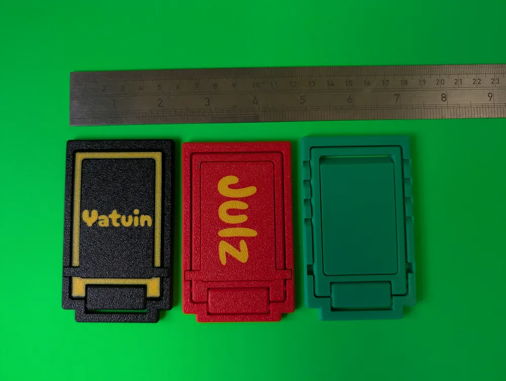 Personalized Card sized Phone holder by Yatuin MakerWorld: Download ...