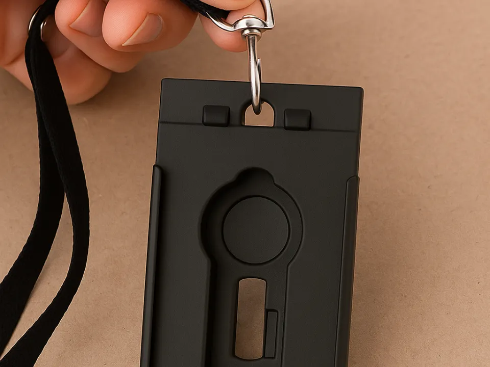 Badge Holder w/ RSA Token (Double/Single) - Free 3D Print Model ...