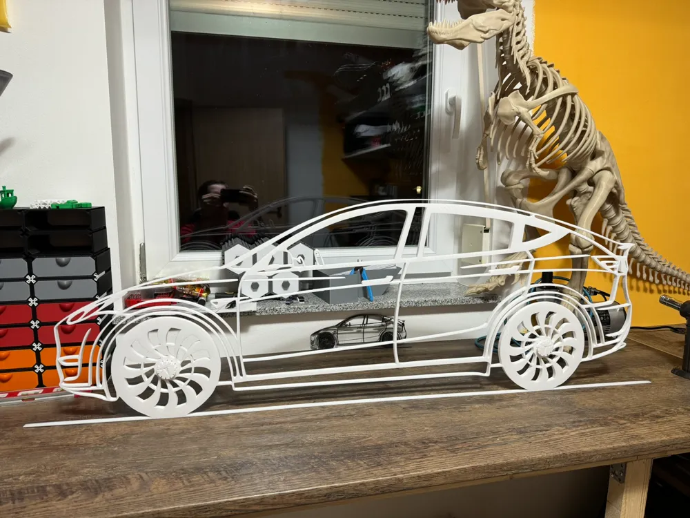 Tesla Model Y Performance XL Wall Art by Patrikus 3D Printing - MakerWorld