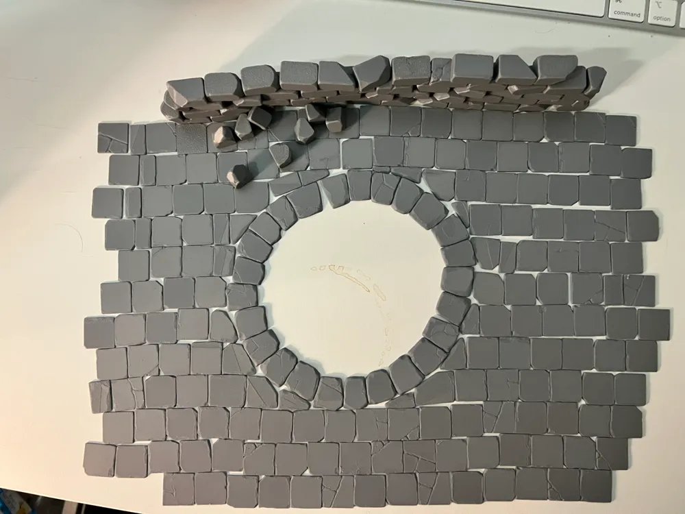 modular floor tile circular by byH - MakerWorld