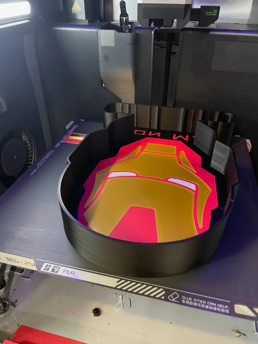 Iron man Led Light Box by Websters Creations - MakerWorld