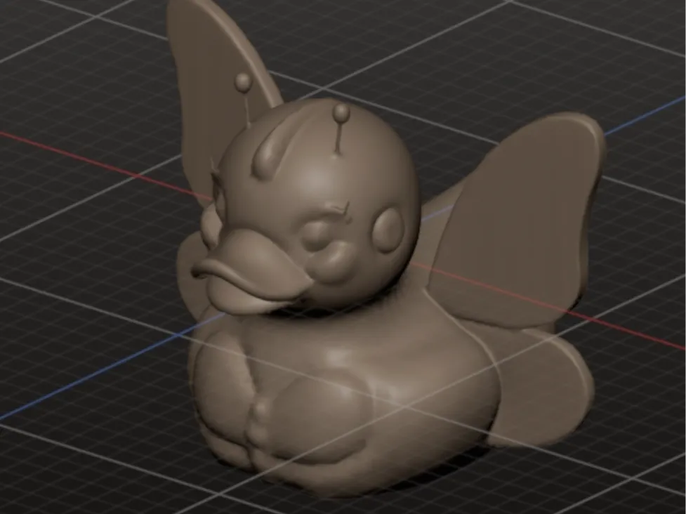 Butterfly duck by T&T Production - MakerWorld