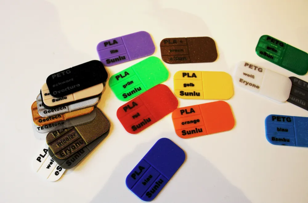 Filament Swatch Cards by Karliblue - MakerWorld