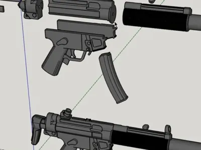 gun prop 3d print model download - MakerWorld