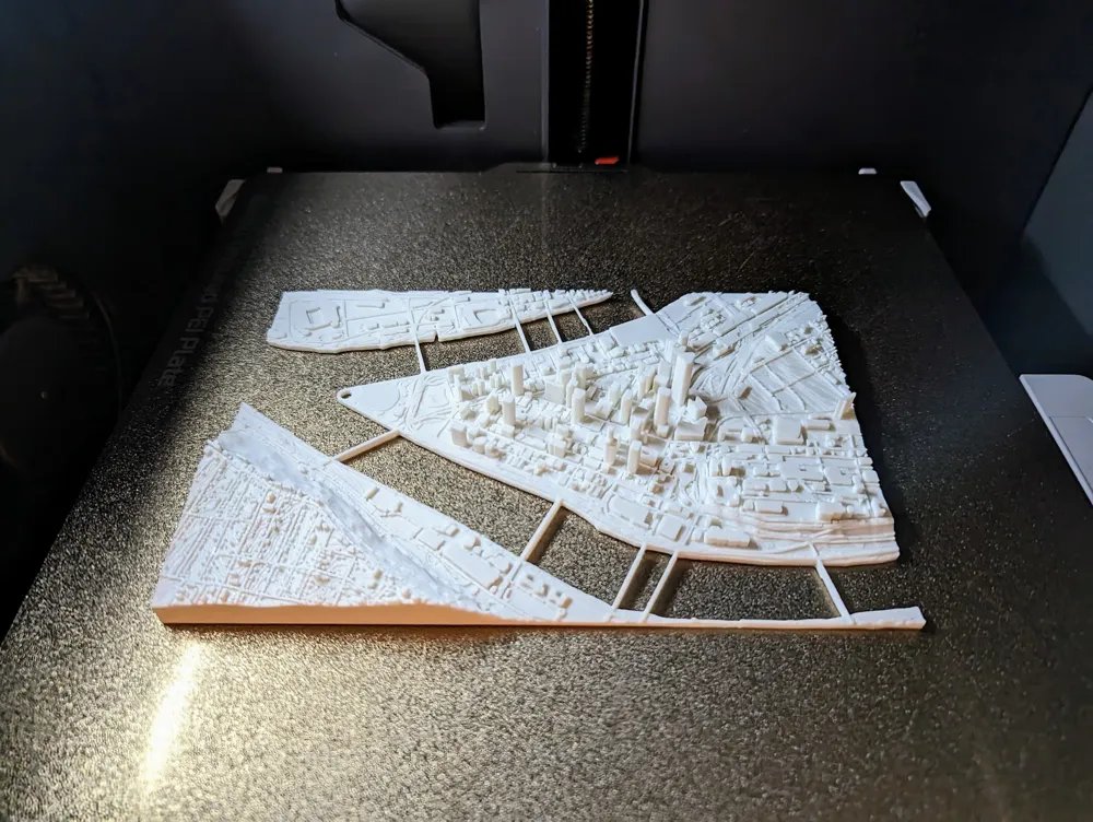 Pittsburgh Pennsylvania 3D Miniature - Free 3D Print Model - MakerWorld