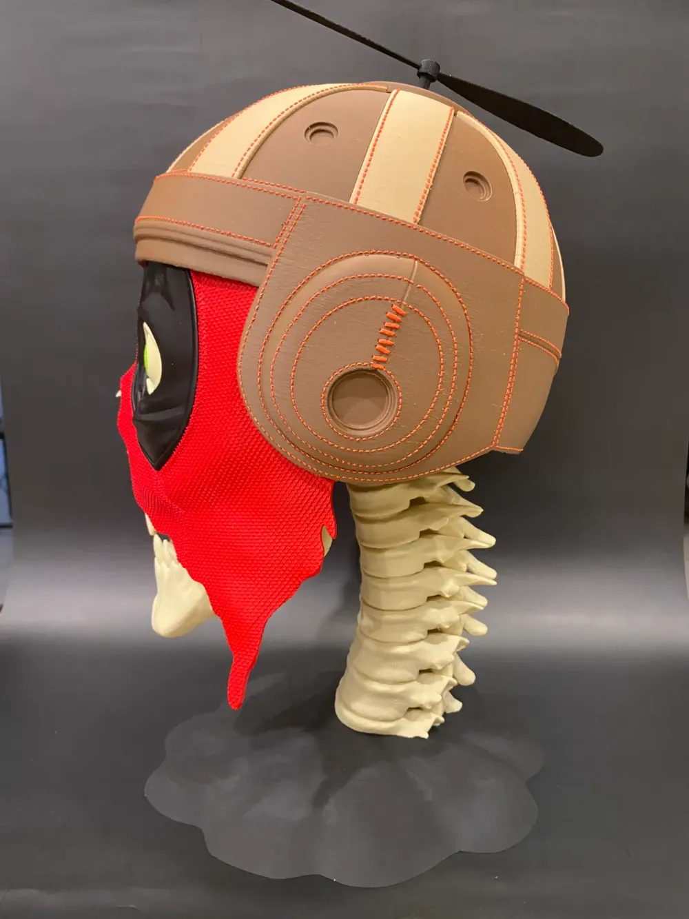 Soporte de Casco de Espina Dorsal - Modelo de impresión 3D gratuito ...