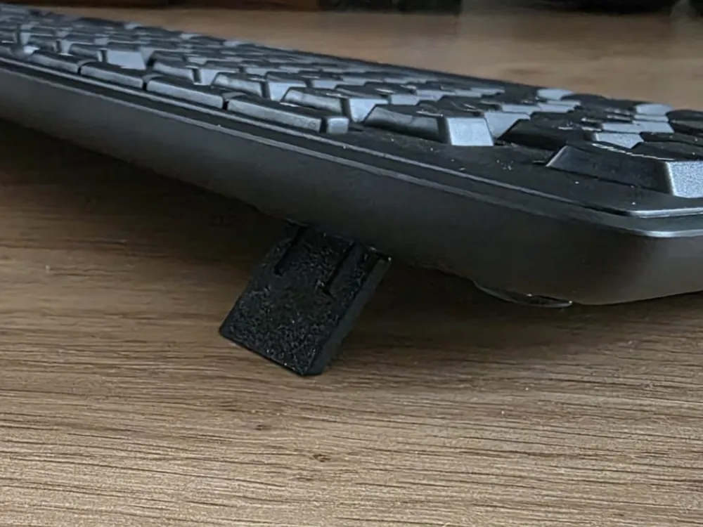 Logitech MK295 Keyboard Feet - Perfect fit - Free 3D Print Model ...