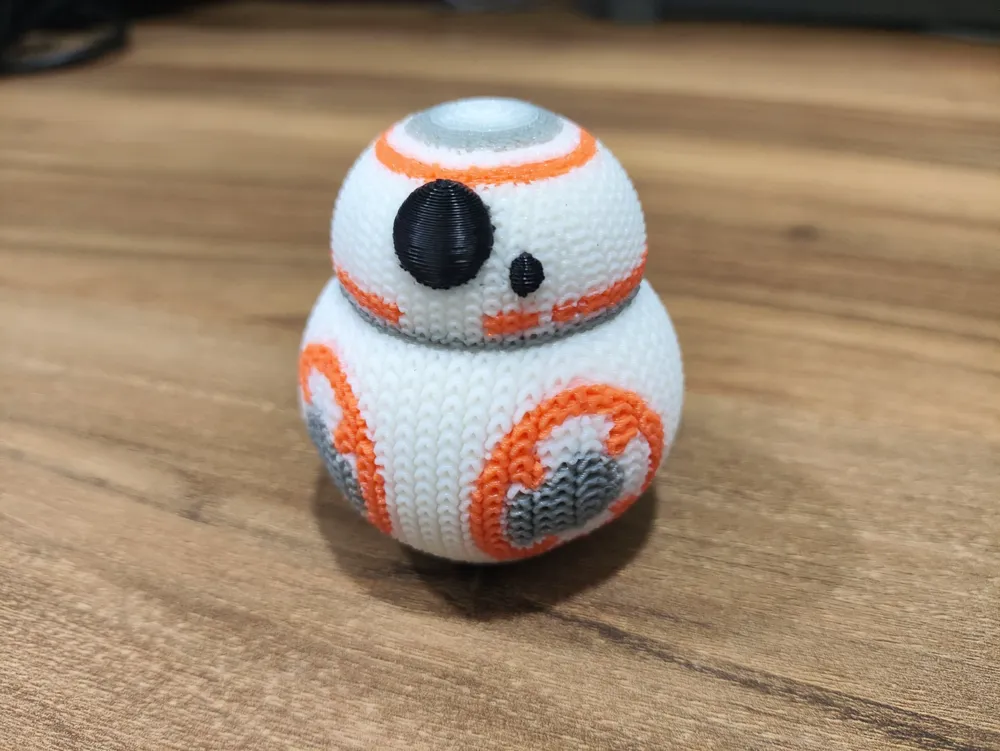 BB8 (Knitted Texture) by Apizaizai MakerWorld: Download Free 3D Models