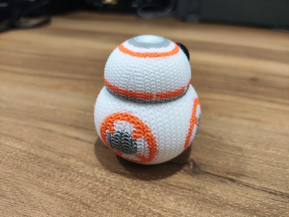 BB8 (Knitted Texture) by Apizaizai MakerWorld: Download Free 3D Models