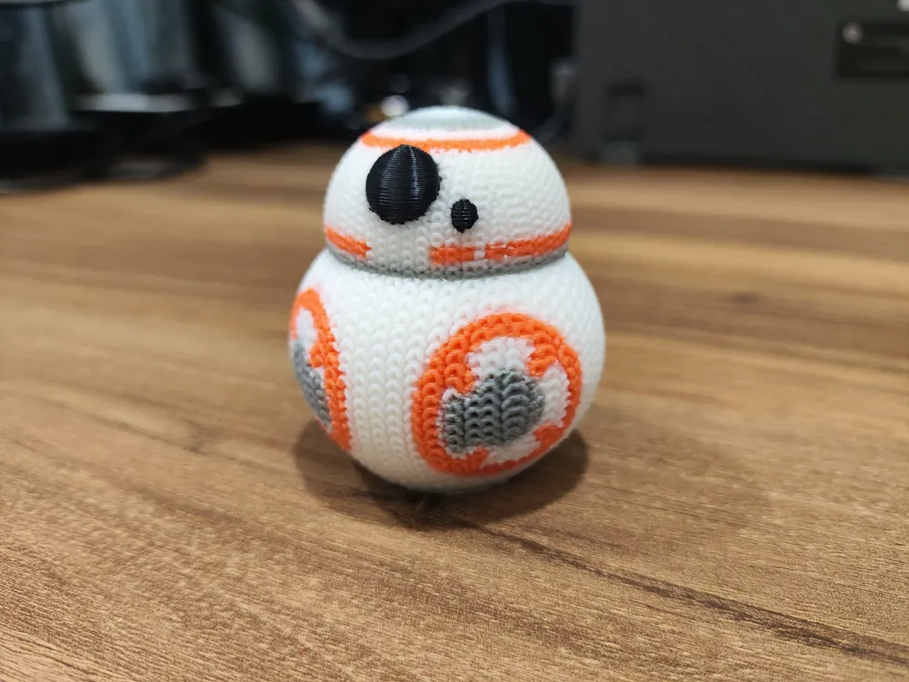 BB8 (Knitted Texture) by Apizaizai MakerWorld: Download Free 3D Models