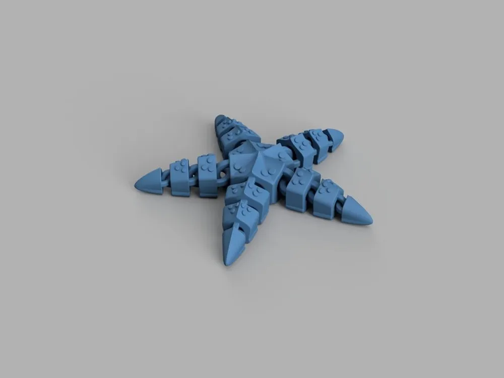 Flexi Starfish - Free 3D Print Model - MakerWorld
