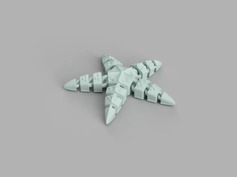 Flexi Starfish by 23Marbles MakerWorld: Download Free 3D Models