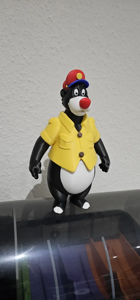 Disney Captain Baloo - Free 3D Print Model - MakerWorld