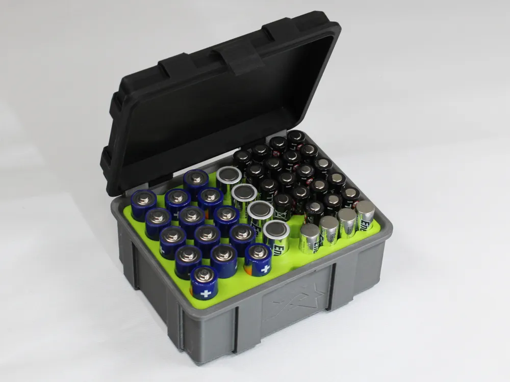 Battery box AA/AAA - Free 3D Print Model - MakerWorld