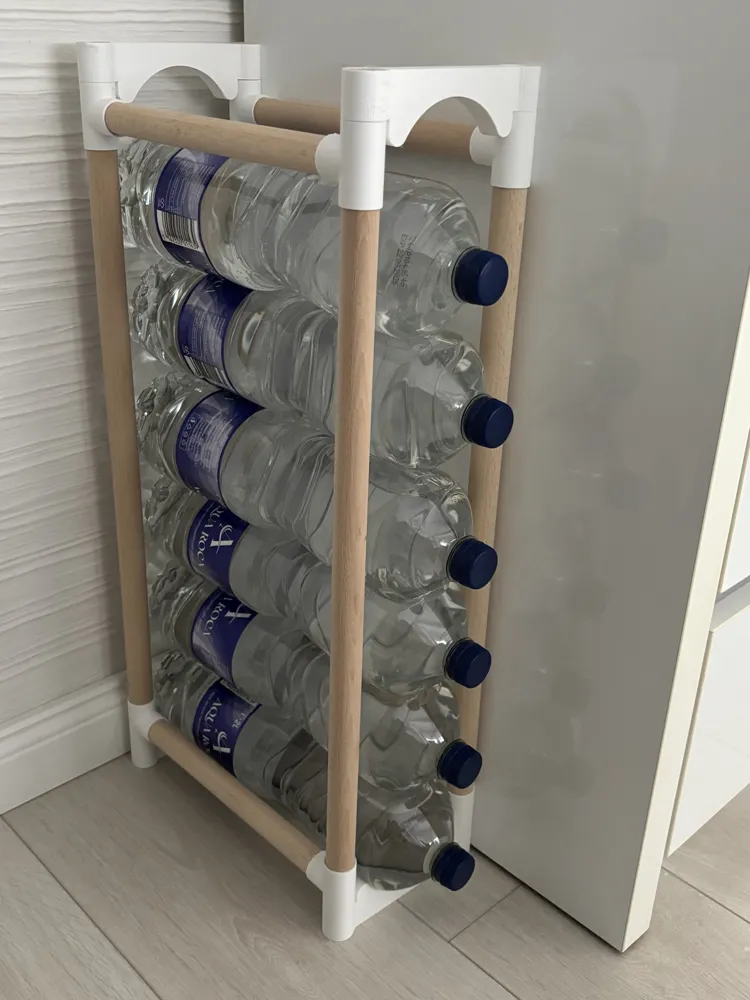 Bottle Rack Organizer – Space-Saving Bottle Holder by O.Alex MakerWorld: Download Free 3D Models