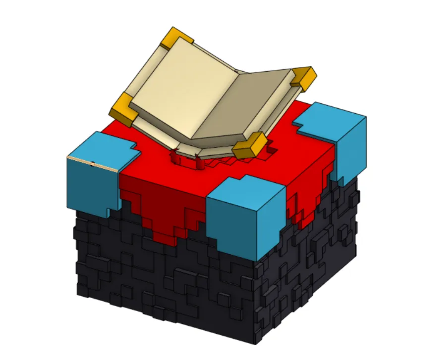 Minecraft Enchanting Table by divido - MakerWorld