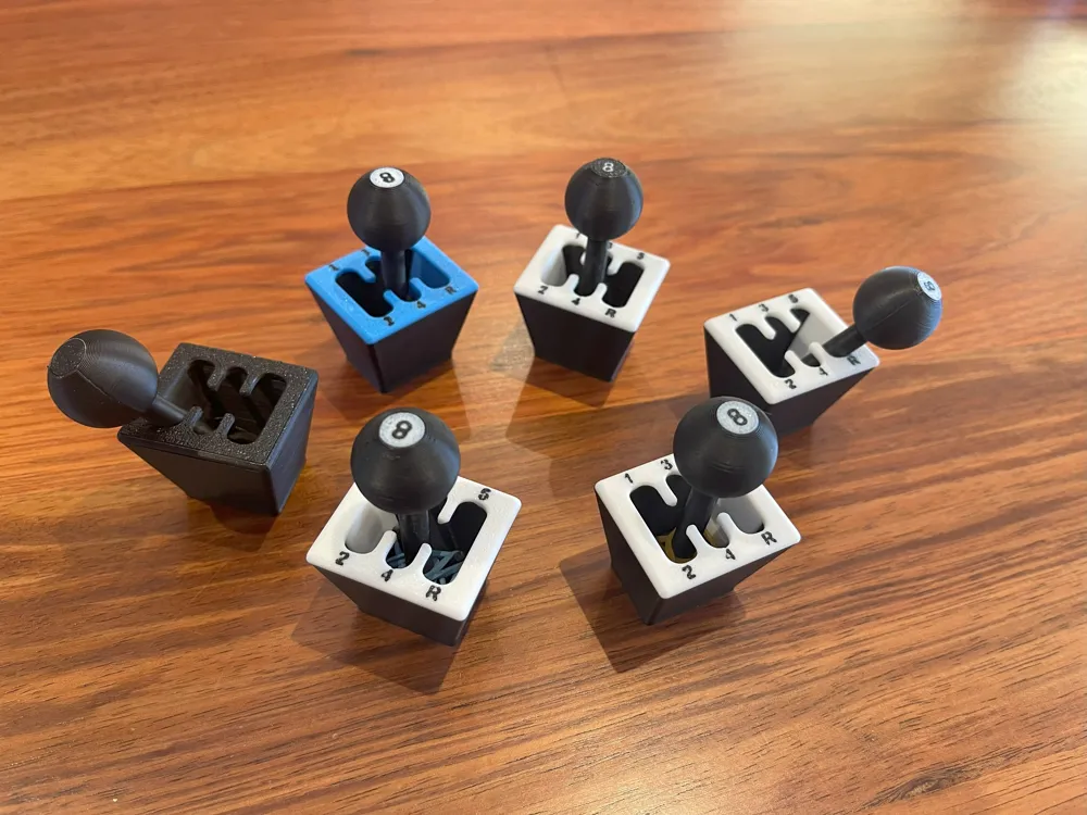 Stick Shifter Fidget Toy by ByteMatrix MakerWorld: Download Free 3D Models