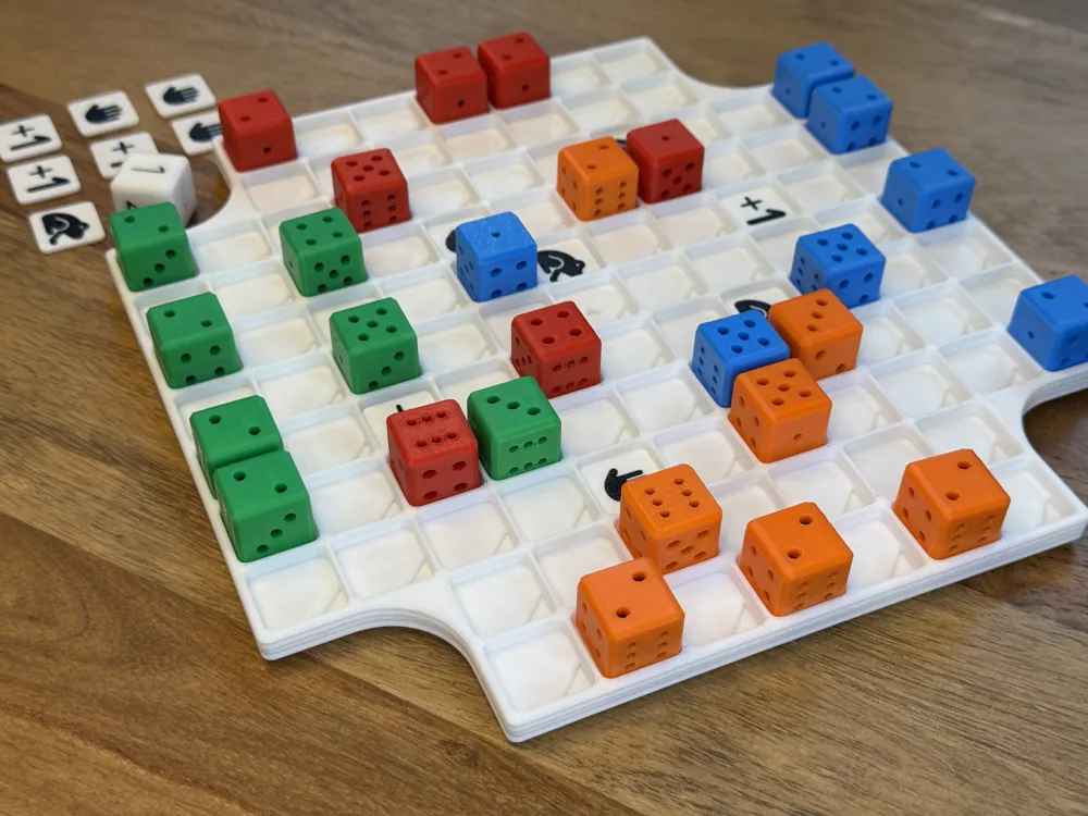 Tumblin' Tactics - Fun Dice Tumbling Game - Free 3D Print Model ...