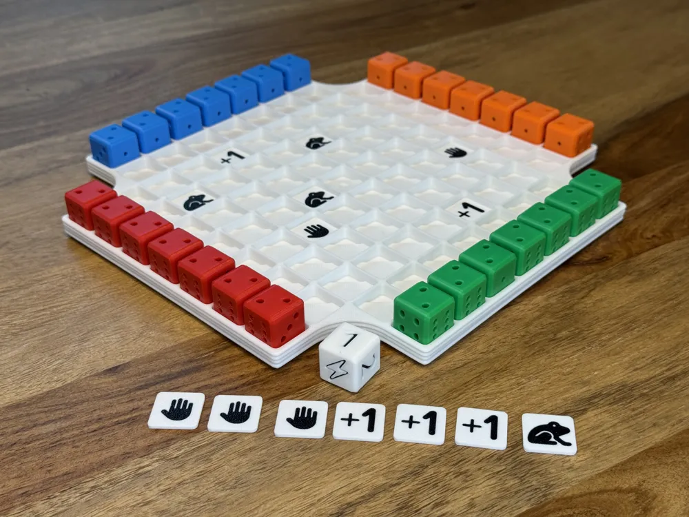 Tumblin' Tactics - Fun Dice Tumbling Game - Free 3D Print Model ...