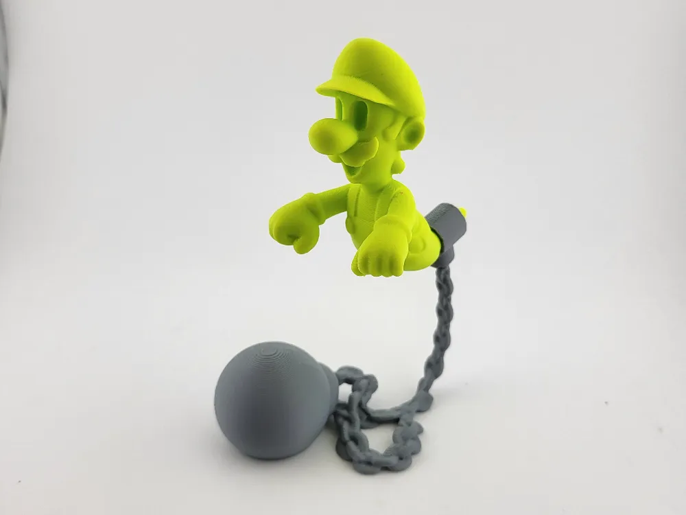 Ghost Luigi Mansion Chain Figure – Floating Spirit - Free 3D Print ...