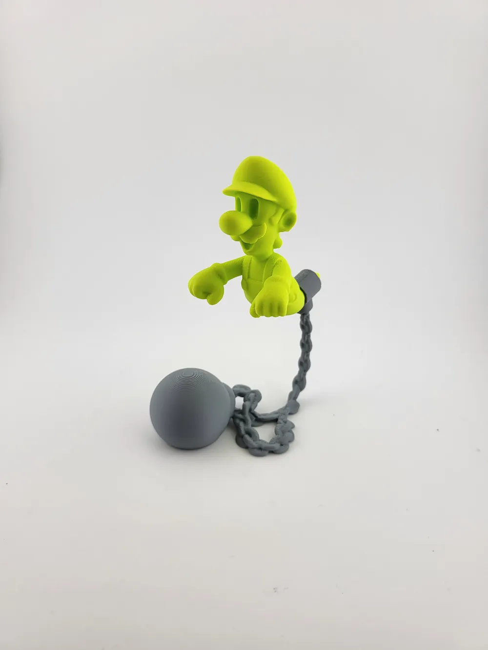Ghost Luigi Mansion Chain Figure – Floating Spirit - Free 3D Print ...