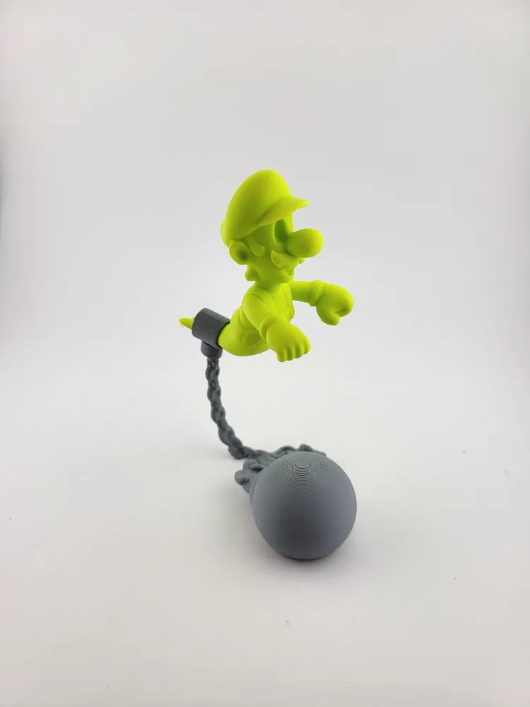 Ghost Luigi Mansion Chain Figure – Floating Spirit - Free 3D Print ...