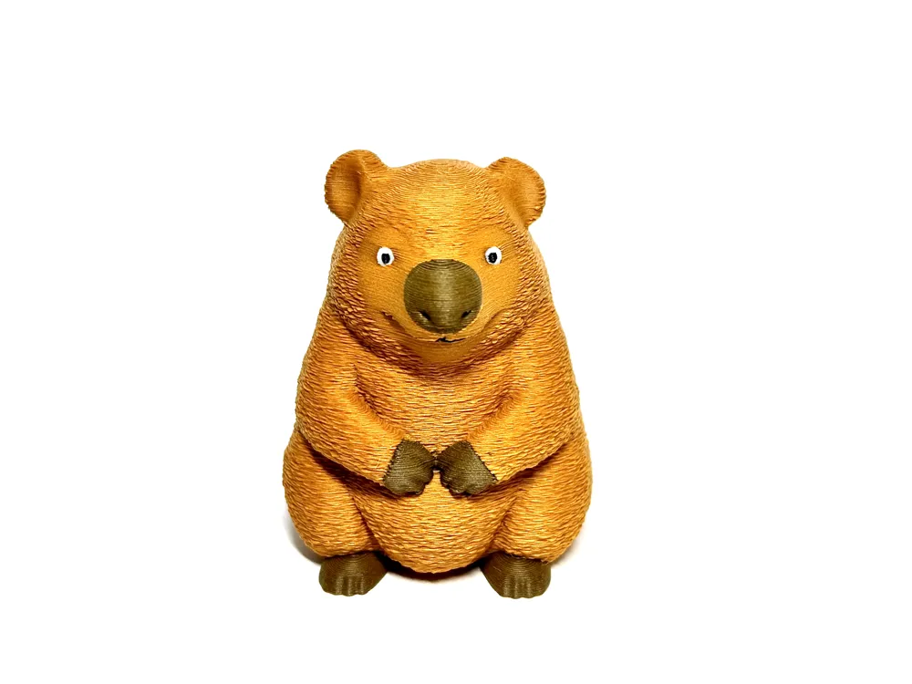 Cute Fat Wombat by LemonArts MakerWorld: Download Free 3D Models