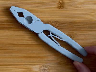 Pliers | Print-in-Place | Three sizes by Matthew Ghost MakerWorld ...