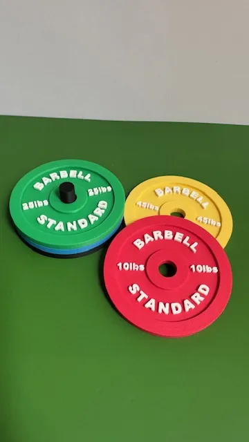 Weight Plate Coaster Set by MisfitMachine MakerWorld: Download Free 3D ...