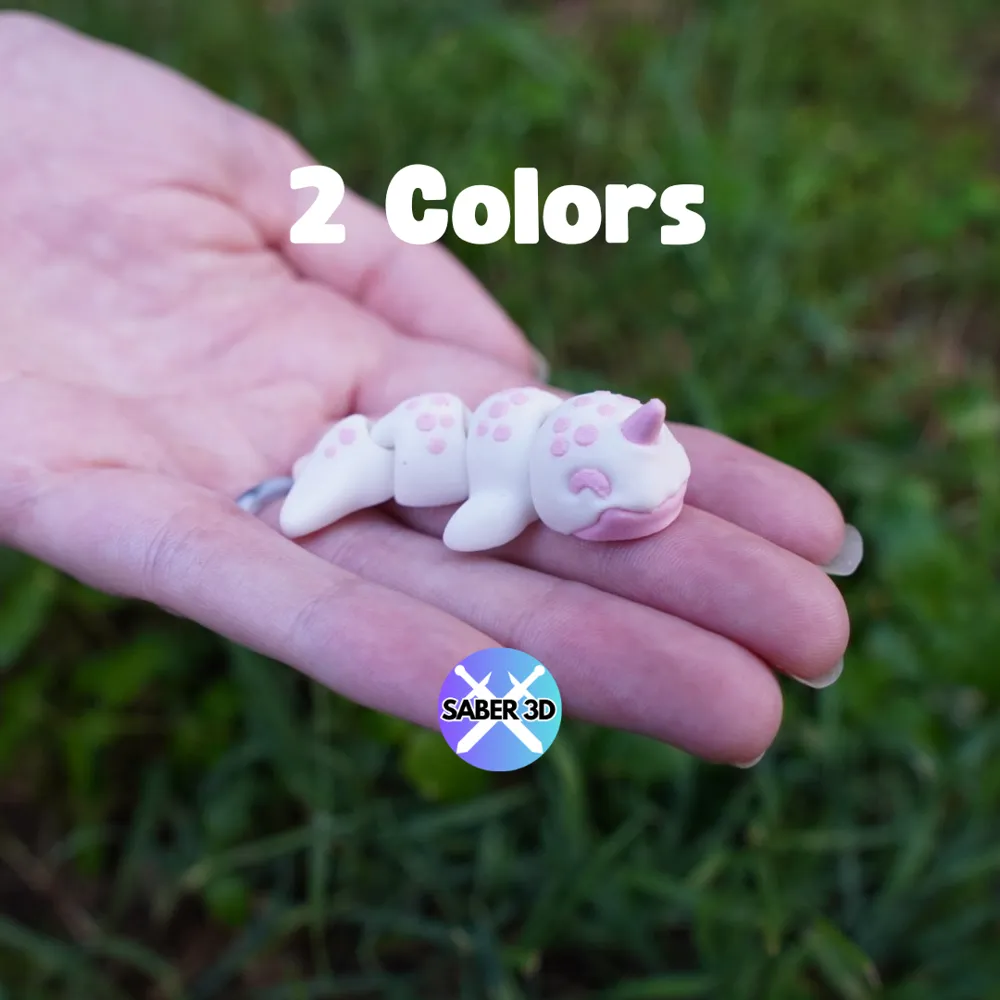 Mini Articulated Narwhal by Saber3D MakerWorld: Download Free 3D Models