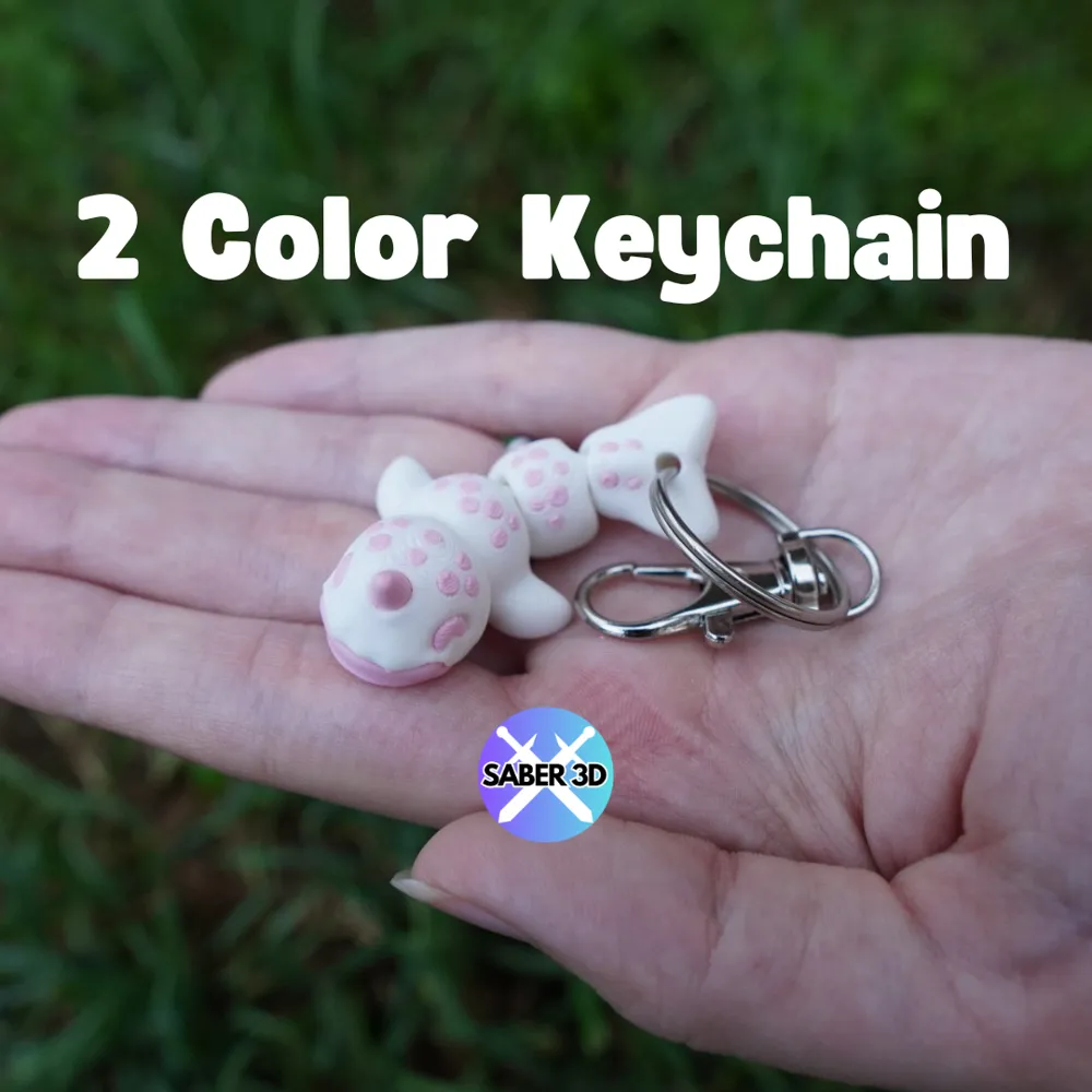 Mini Articulated Narwhal by Saber3D MakerWorld: Download Free 3D Models